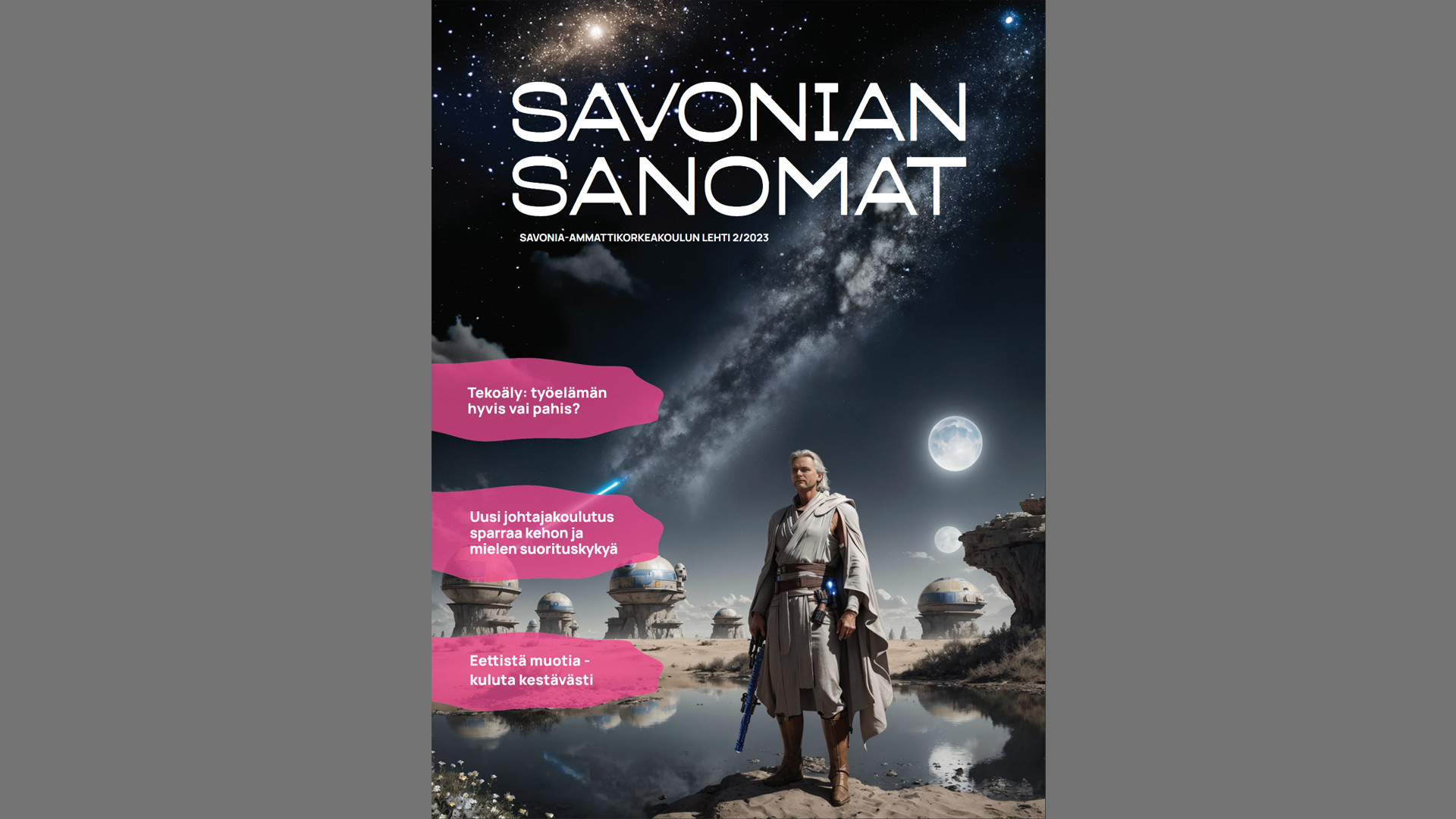 Tällä menolla muutetaan maailmaa! Lomalukemiseksi uudistunut Savonian ...