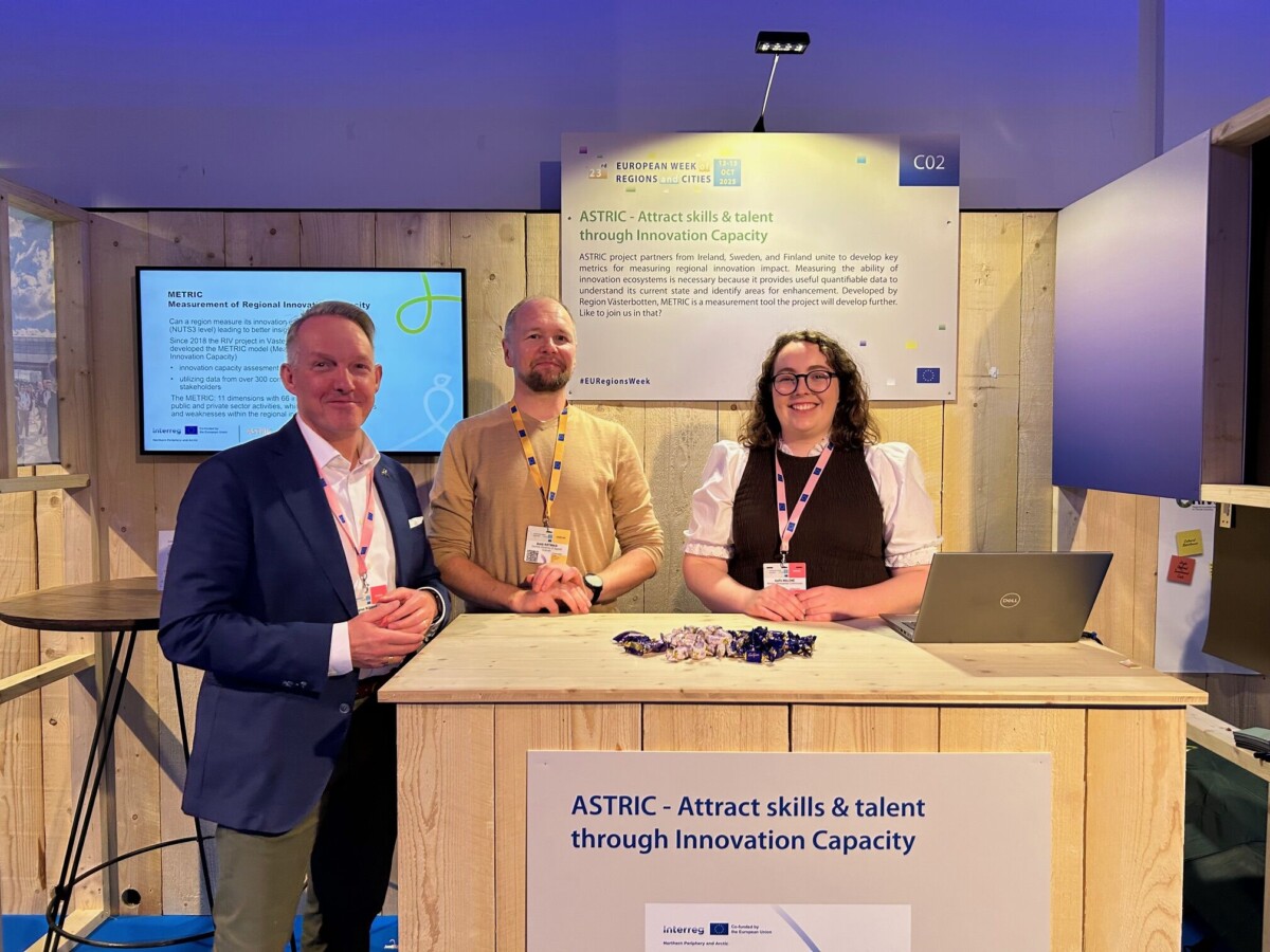 Kohti vahvempaa innovaatiokykyä – oppeja European Week of Regions and ...